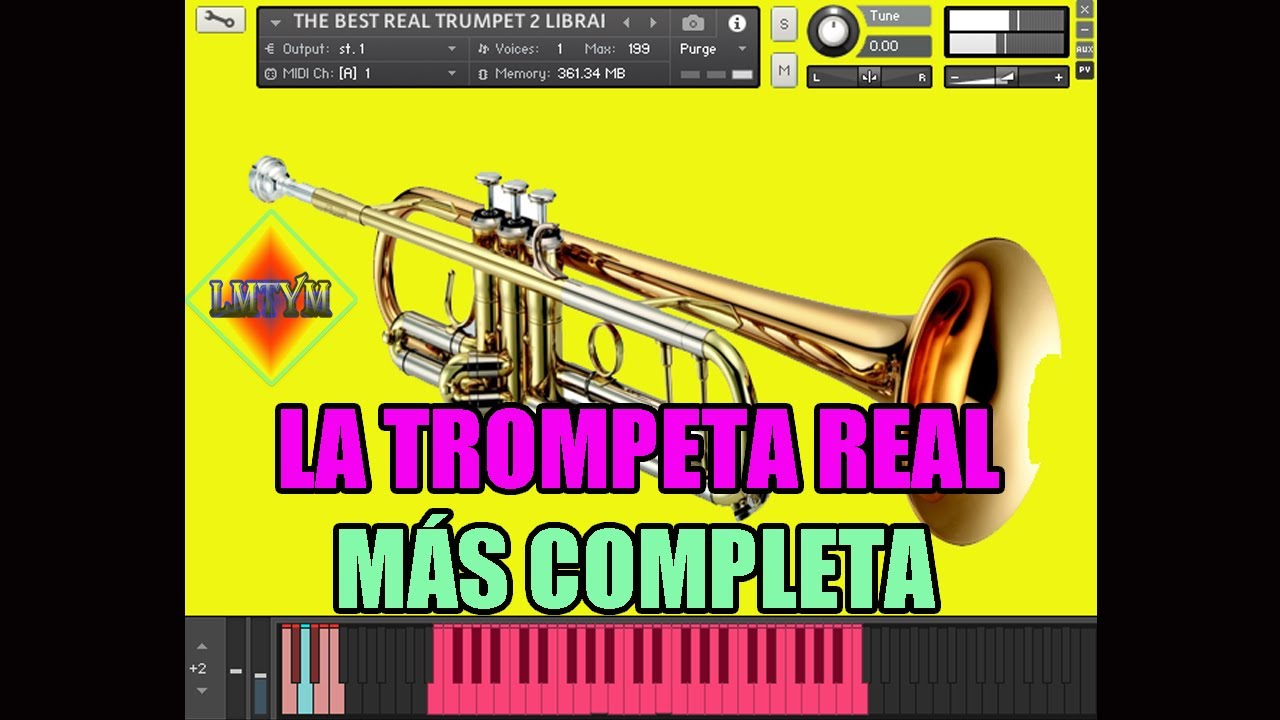 THE BEST REAL TRUMPET 2 LIBRARY🎺🎺🎺😱LAS MEJORES LIBRERÍAS KONTAKT😱🤩Las ...