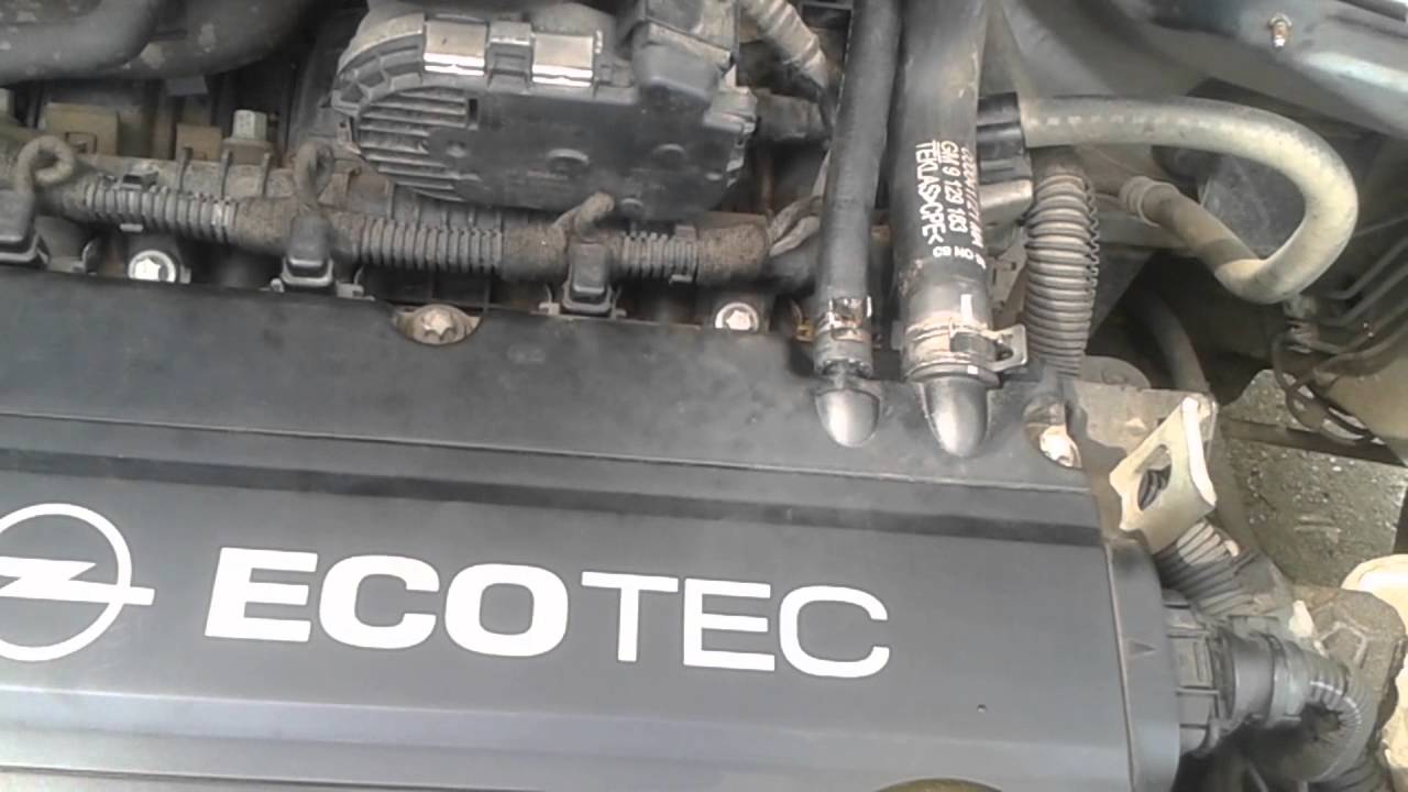 Opel Corsa Z12XE strange noise - YouTube