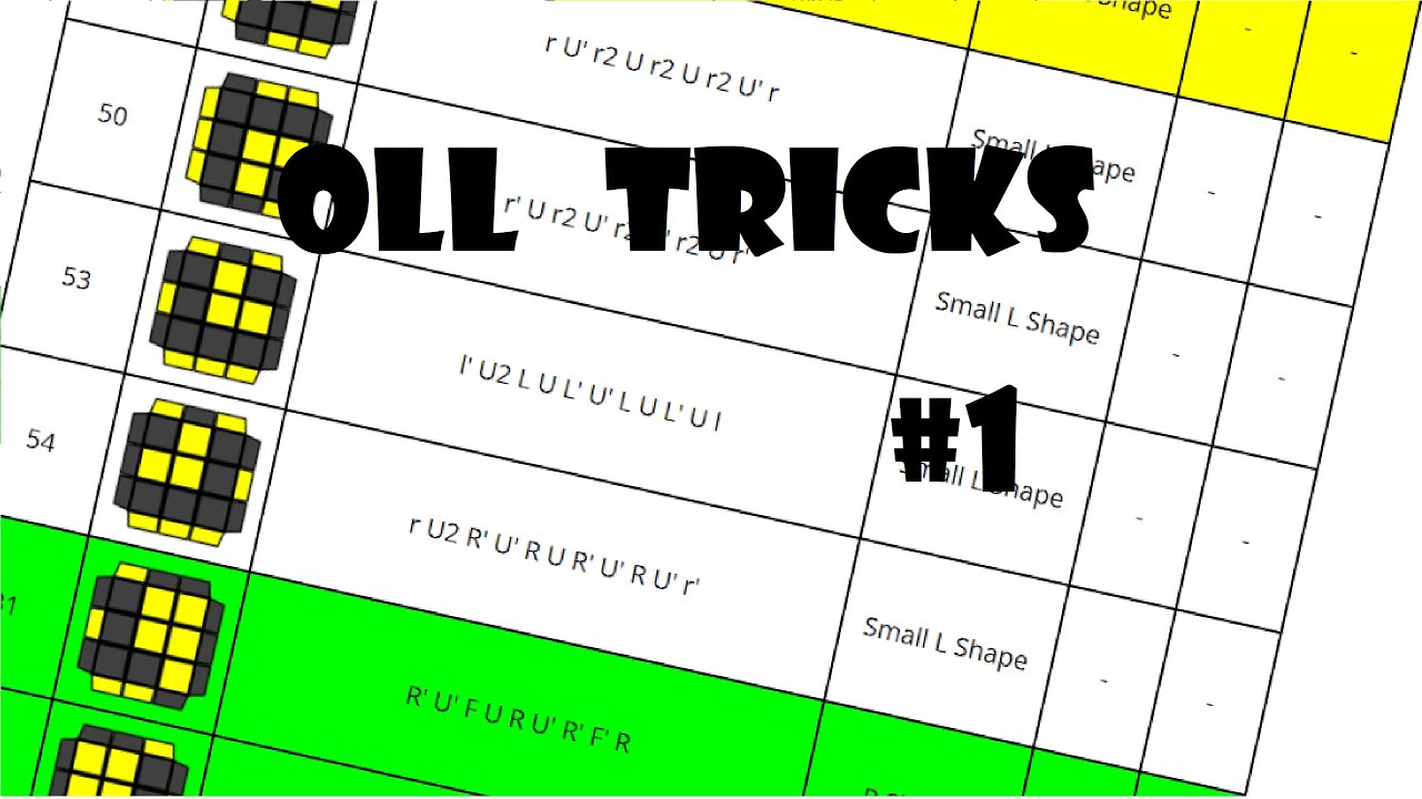 Tip to skip oll - YouTube