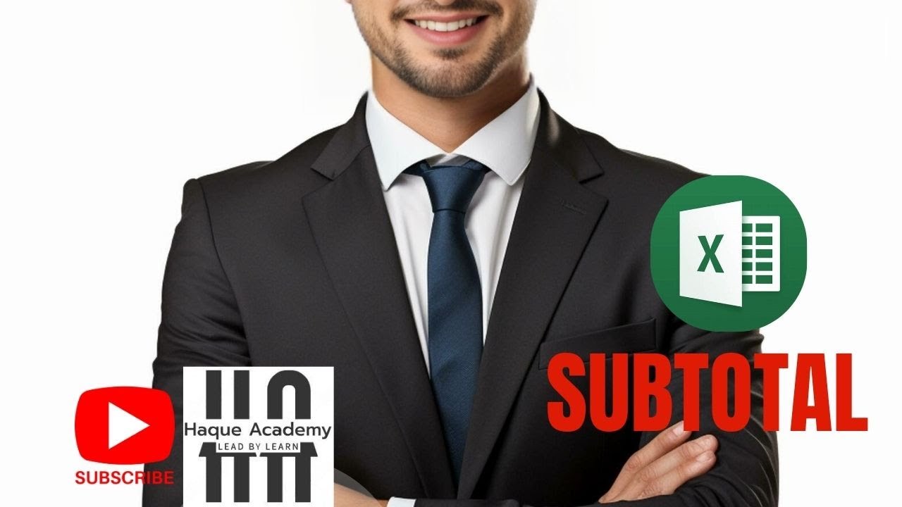 "Boost Your Excel Skills: Effective Use of Subtotal" - YouTube