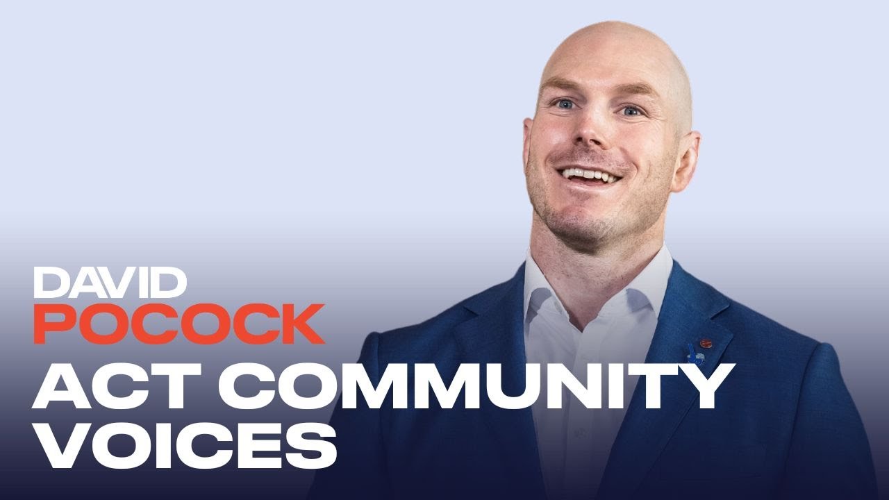 David Pocock - 21 August 2024 - ACT community voices in the Senate ...