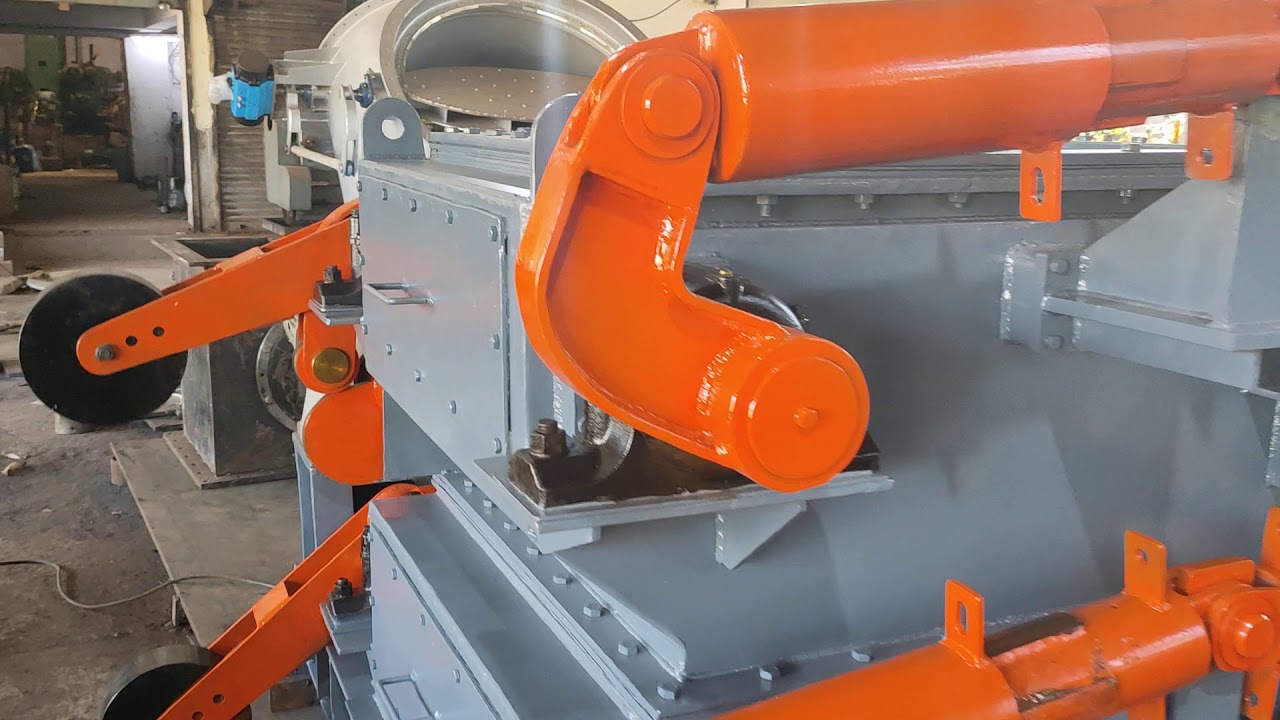 Heavy duty double flap dump valve - YouTube