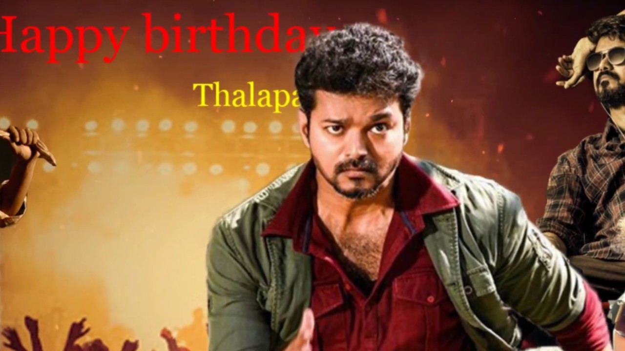 Thalapathy vijay | Fanmade | motion poster | Birthday special 2020 ...