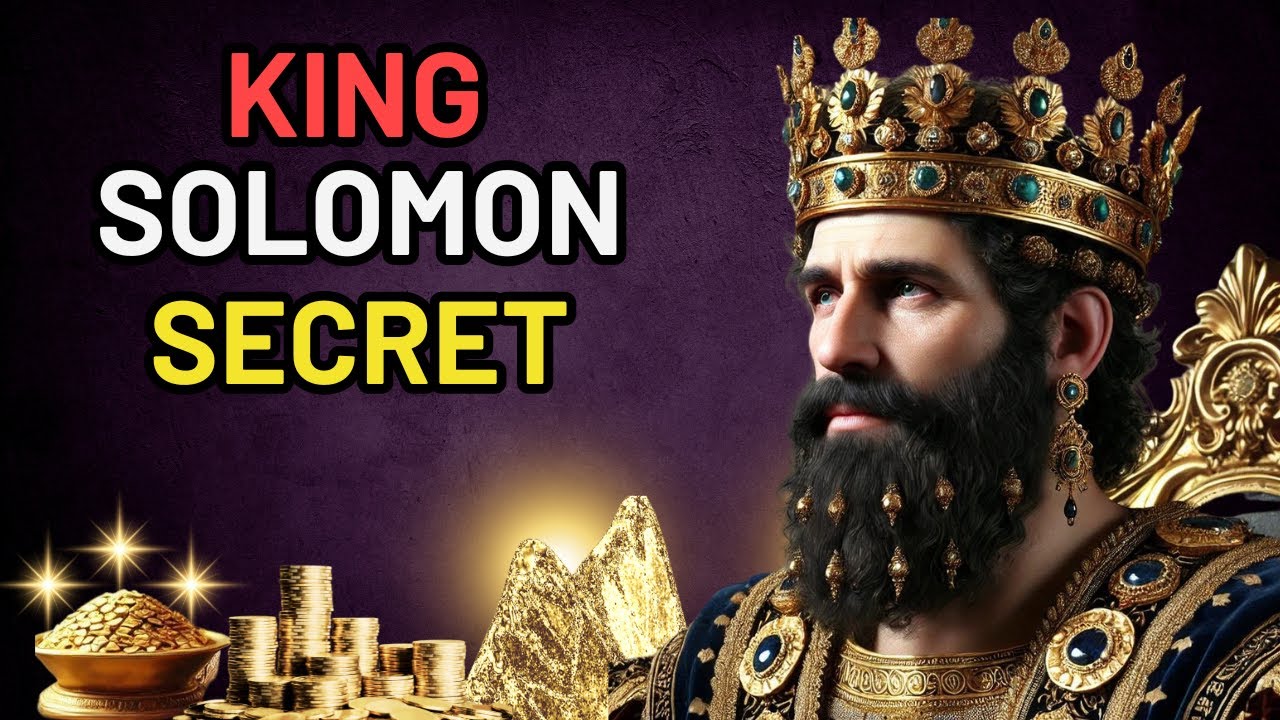 KING SOLOMON'S SECRETS OF WISDOM, POWER AND WEALTH - YouTube