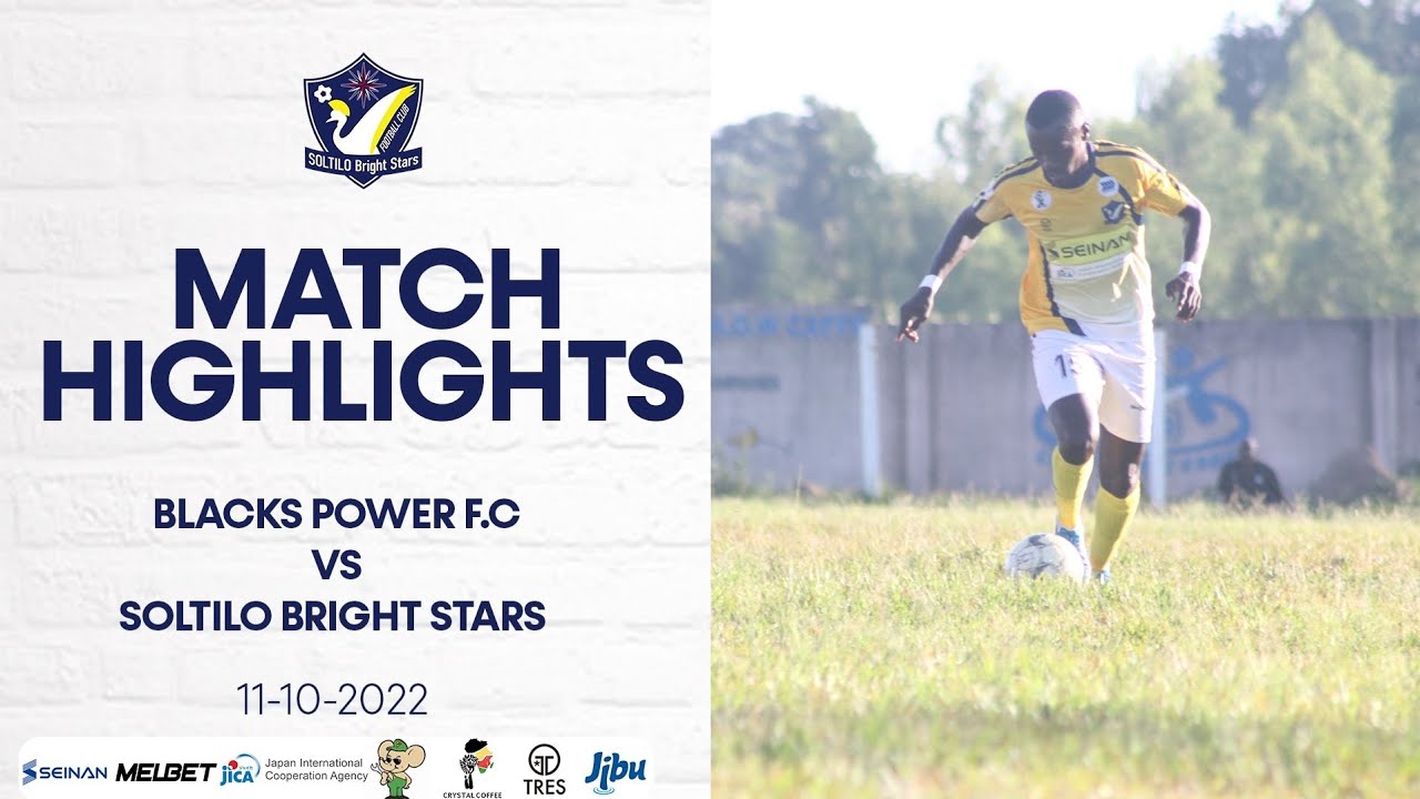 Blacks Power FC 1-1 Soltilo Bright Stars FC | match highlights - YouTube