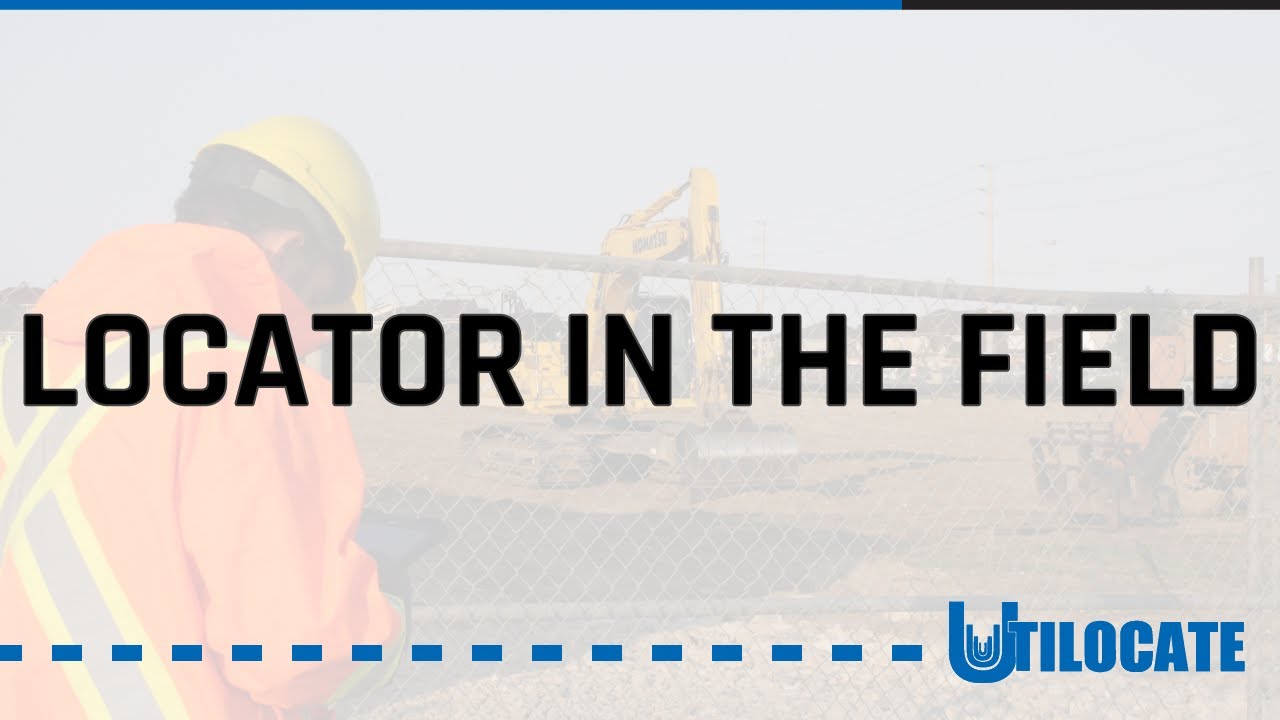 Locator in the field | UtiLocate - YouTube