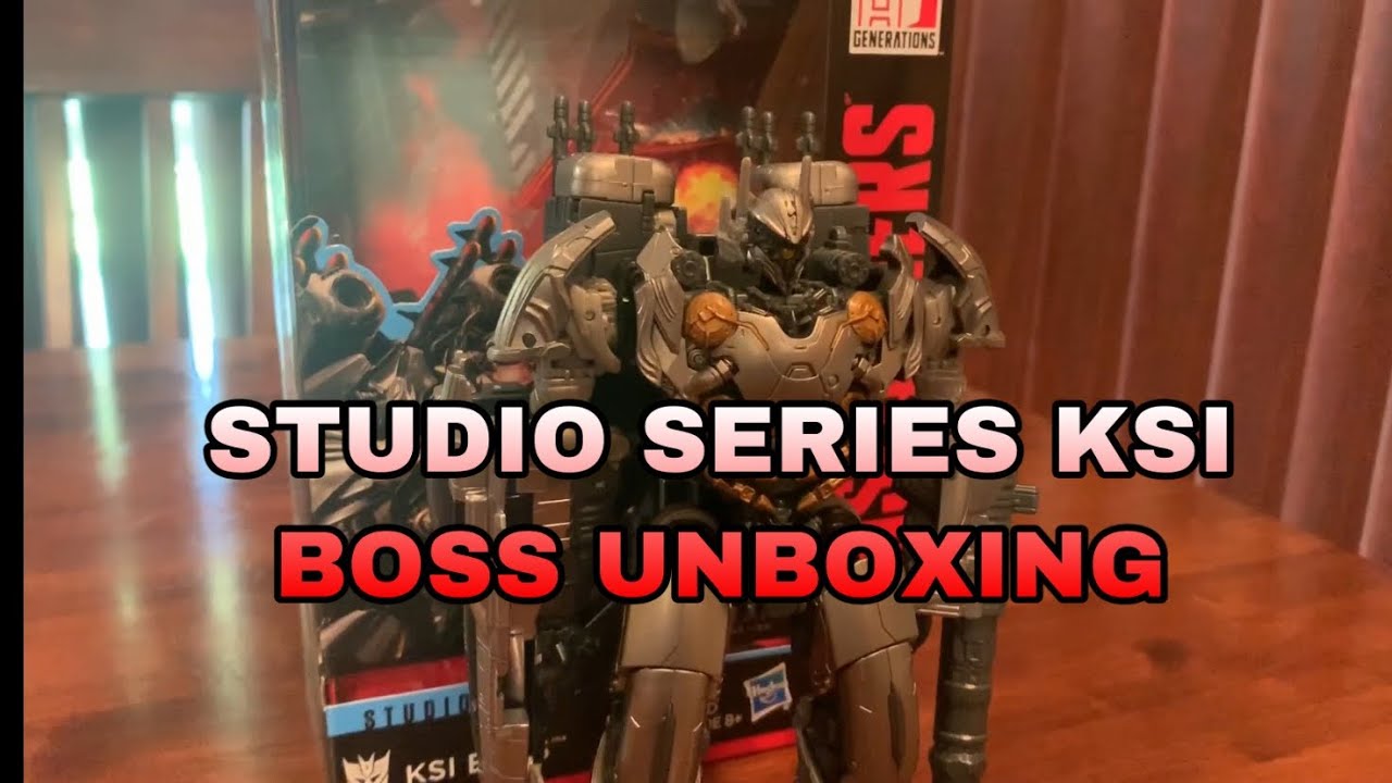 TRANSFORMERS STUDIO SERIES 43 KSI BOSS UNBOXING [Transformers Unboxing ...