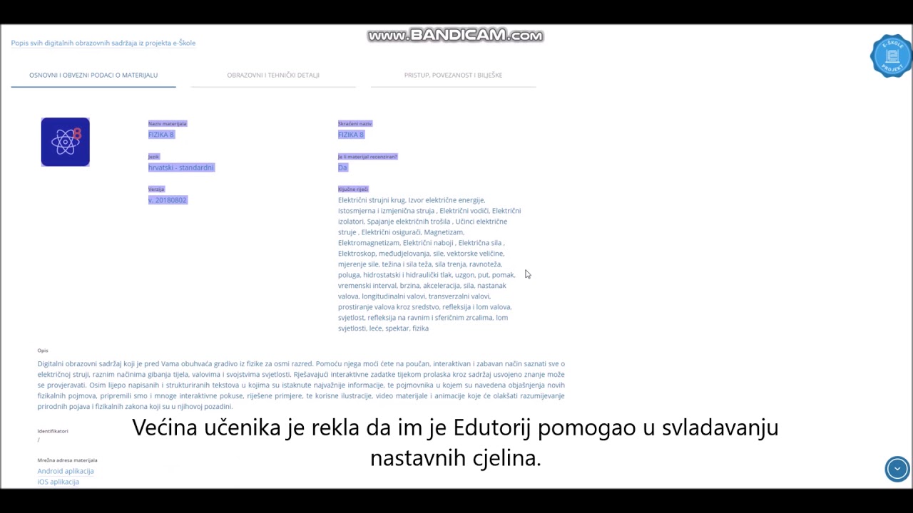 Carnetov Edutorij tutorial - YouTube