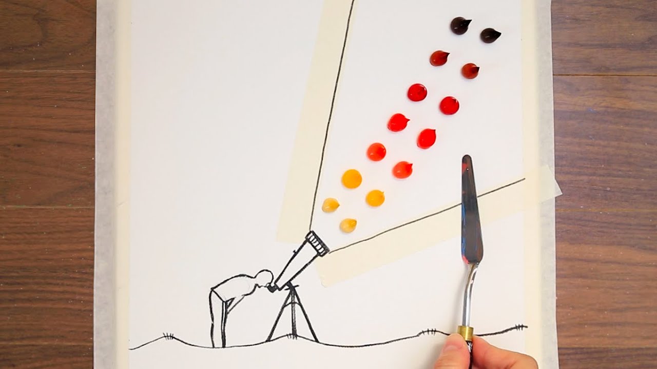 Human Looking for Spaceman｜Acrylic Painting on Canvas Step by Step #477 ...