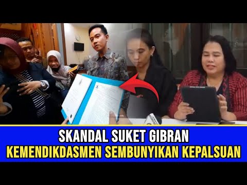 KEMENDIKDASMEN SEMBUNYIKAN KEPALSUAN IJAZAH SMA GIBRAN