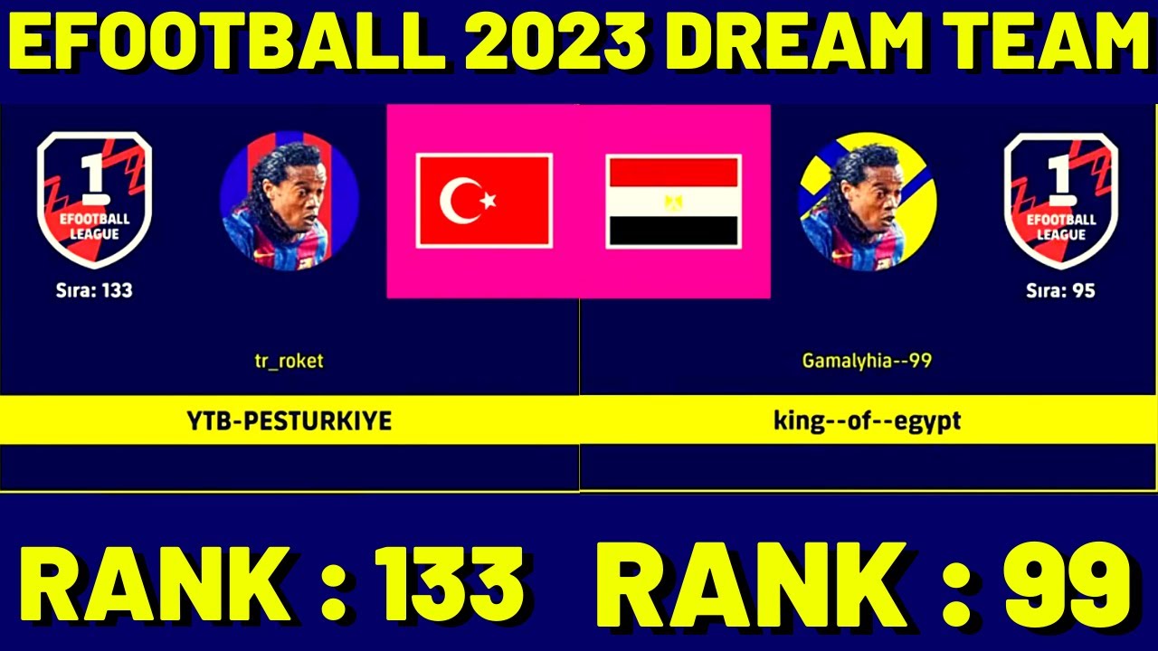 Pes Türkiye vs king--of--egypt [ efootball 2023 dream team ] - YouTube