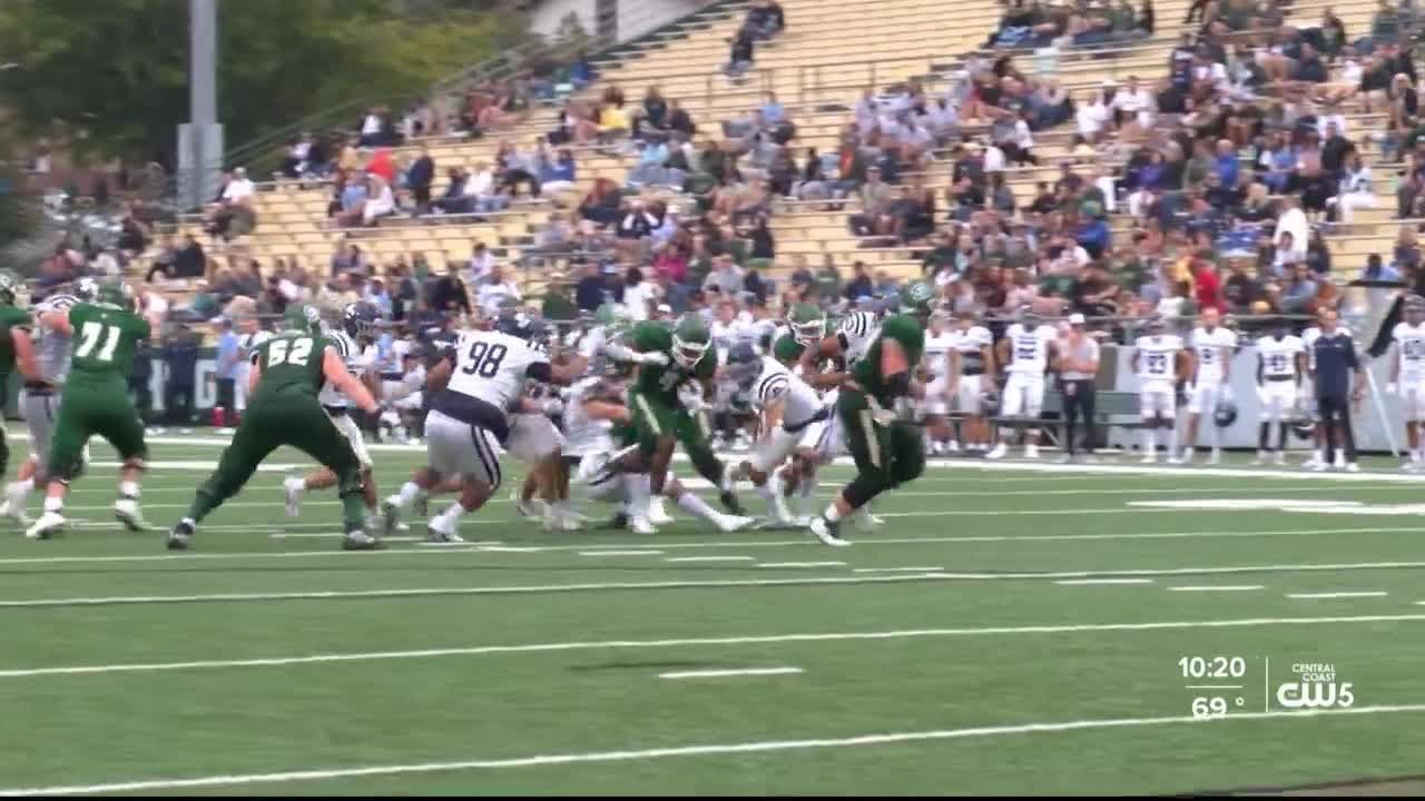 Cal Poly Football defeats the University of San Diego in the first game ...