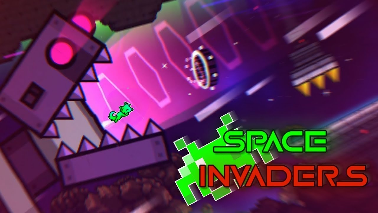 "Space Invaders" (Demon) by DeeperSpace | Geometry Dash 2.2 - YouTube