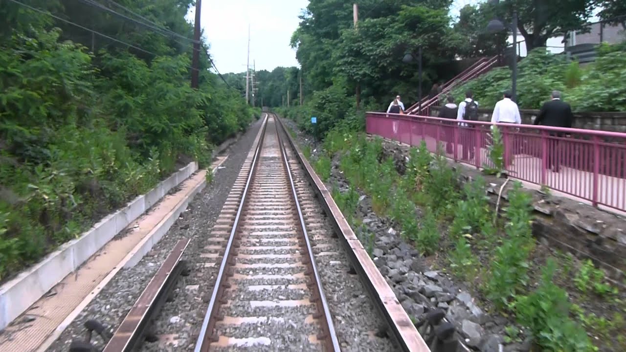 Manhasset Viaduct to Plandome on LIRR 460 - YouTube