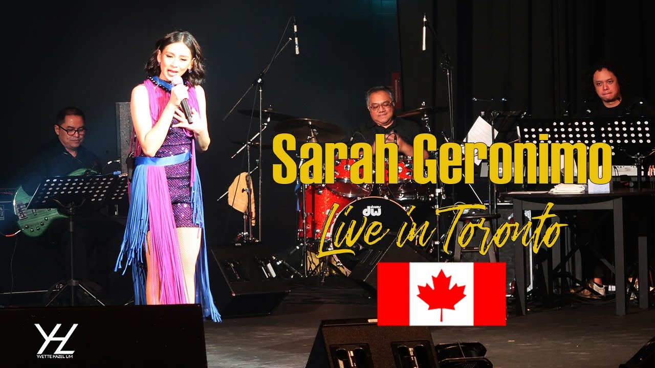 Sarah Geronimo - Live in Toronto 2019 - How Could You Say You Love Me ...