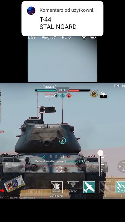 The gun in the T-44 is a joke 💀 #wtmobile #wtm #warthudermobile #t44 - YouTube