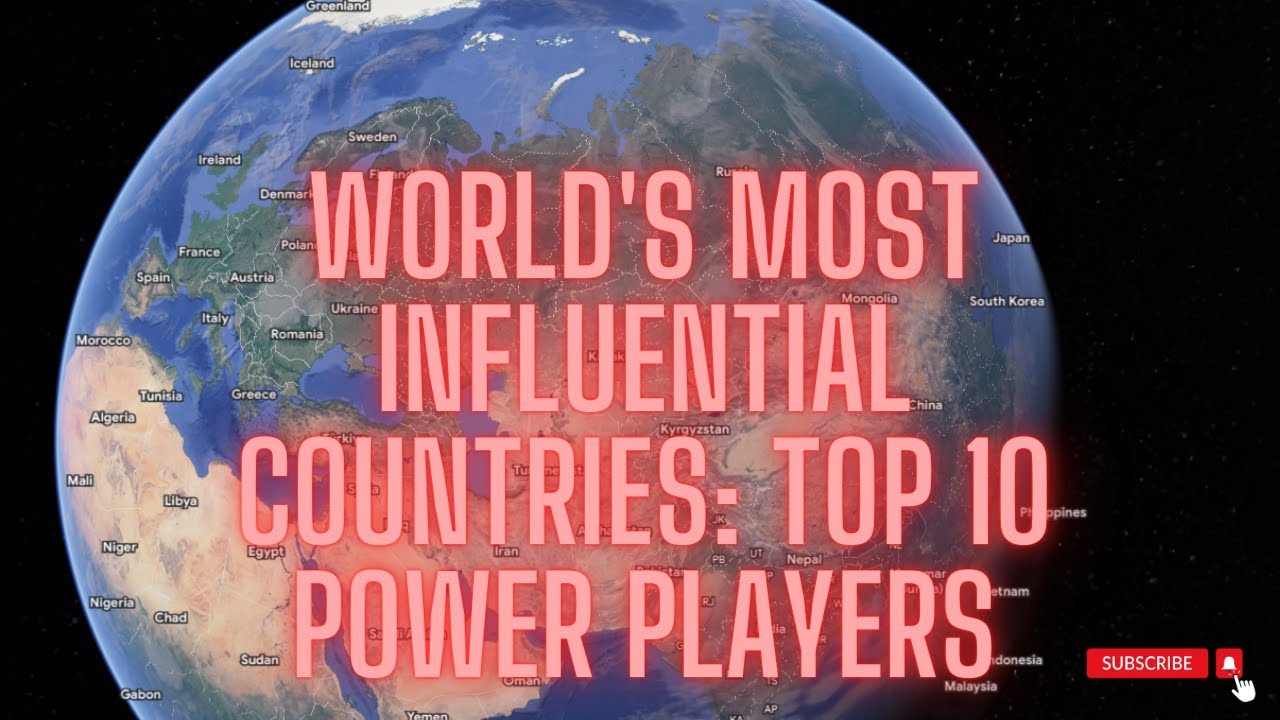 Top 10 Influential Countries Shaping the World - YouTube