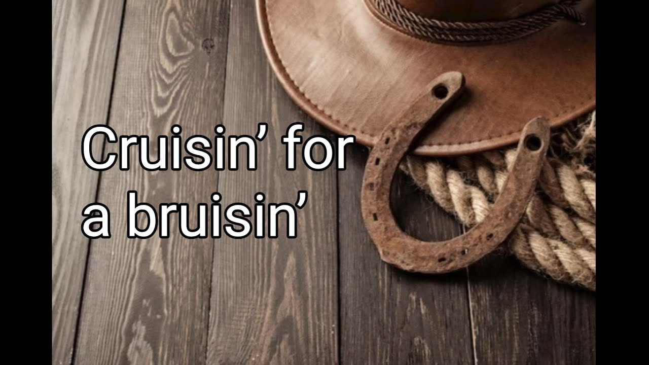 Cruisin' for a bruisin' - Country Rock - YouTube