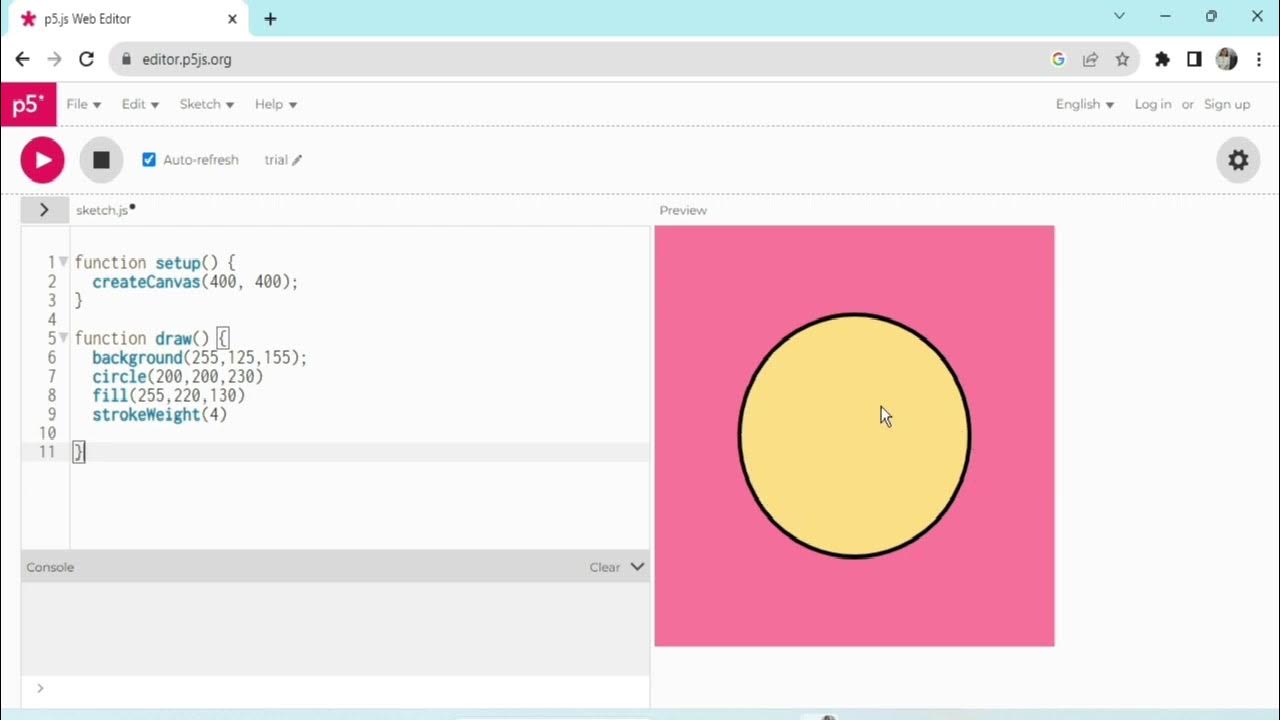 Mastering p5js: Part 2 #p5js #computerscience #javascript - YouTube