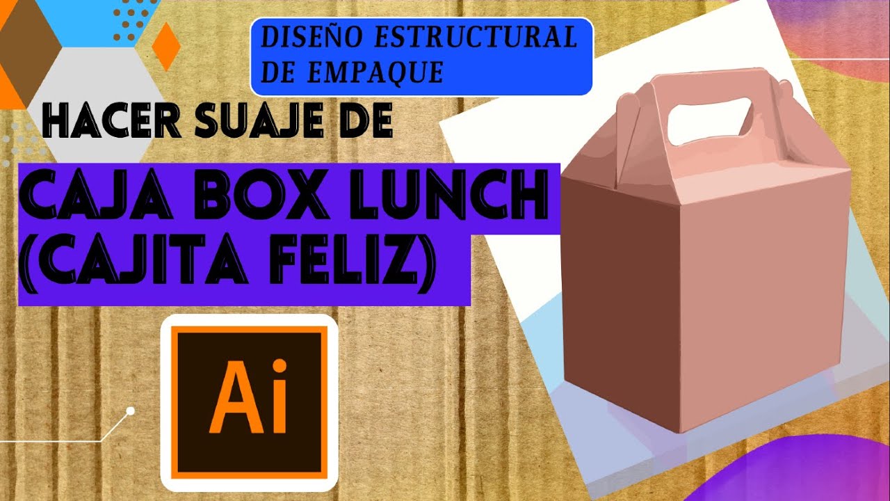 Suaje de caja box lunch -Parte 1 - YouTube