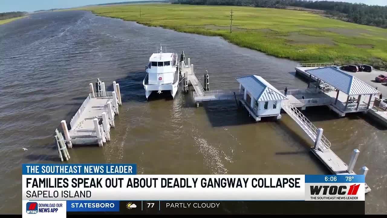 Families provide first-hand accounts of tragic gangway collapse on ...