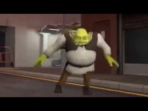 Shrek bailando shido - YouTube