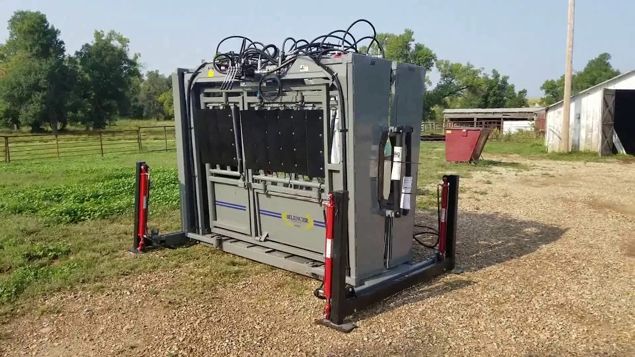 Stationary Lift for SILENCER Hydraulic Chute. - YouTube