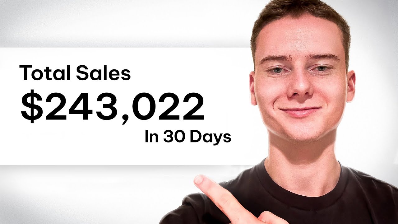 How I Make $200k a month at 20 years old (Shopify dropshipping) - YouTube