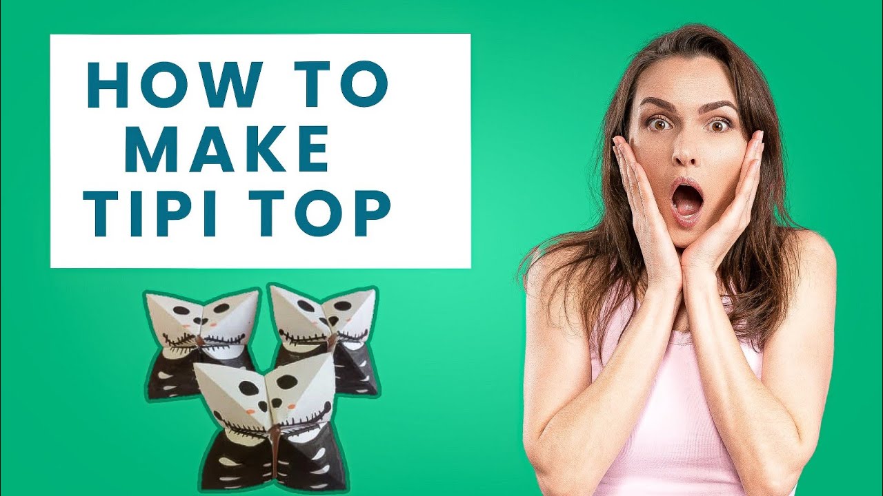 How to Make Paper Tipi Tipi Top Game 🥵 | Paper Game| Diy Paper Game ...