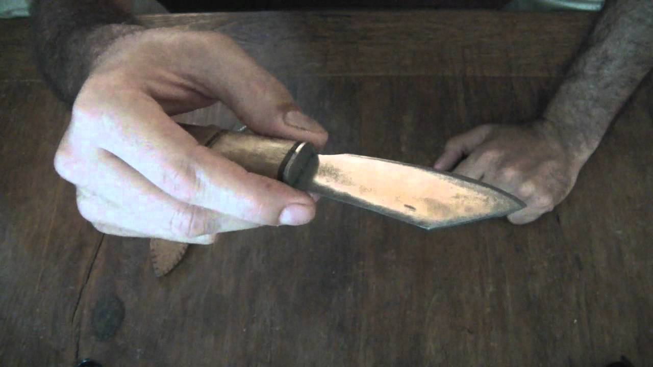 Neck knife making - YouTube