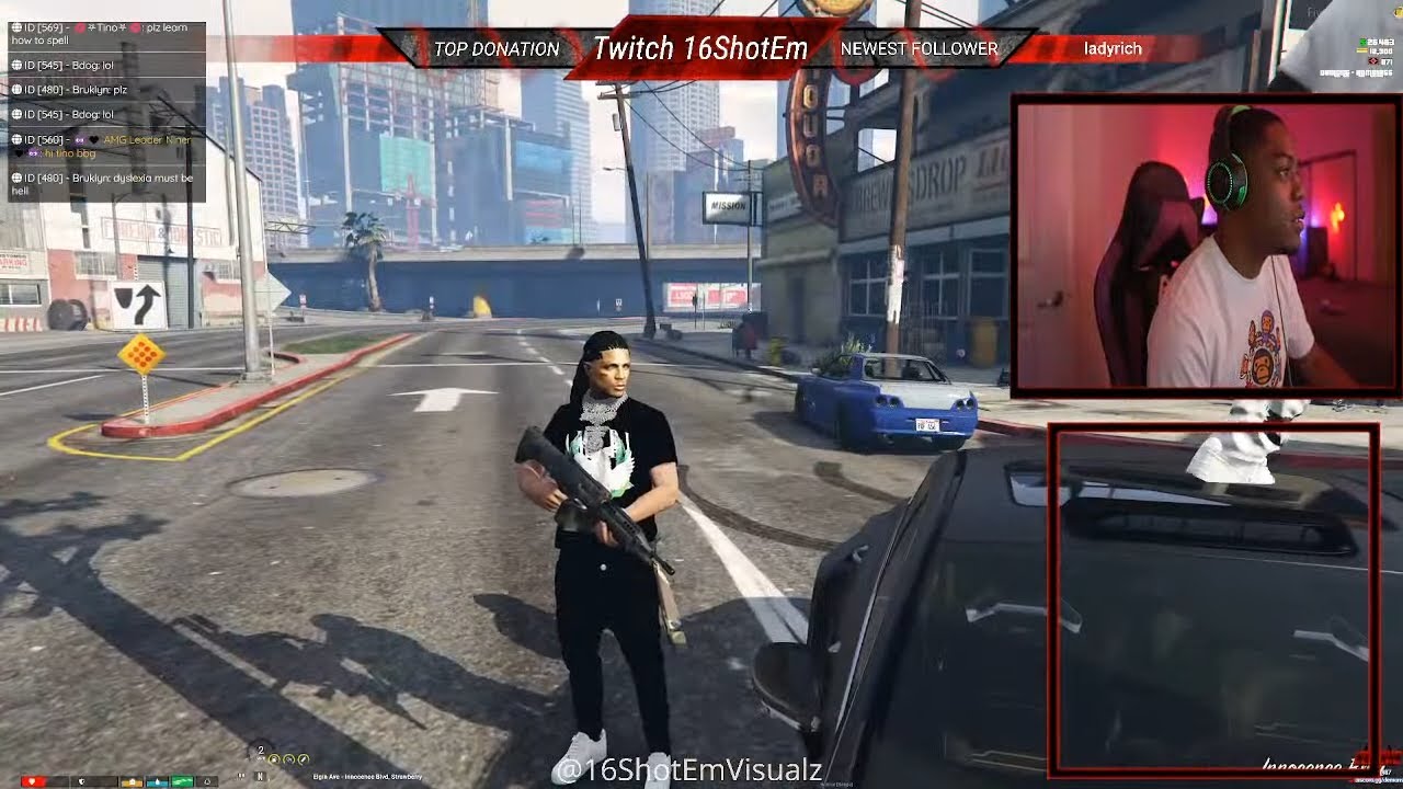 16ShotEm | GTA V Demons Rp - Looking for stains with TSG - YouTube