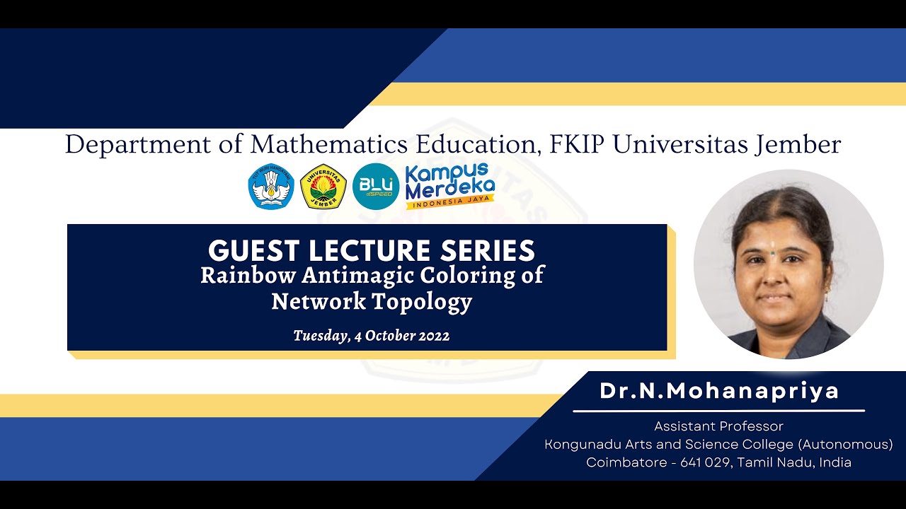 Guest Lecture Series with Dr. N. Mohanapriya - YouTube