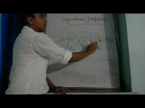 Class 11 - Logarithm Properties - YouTube