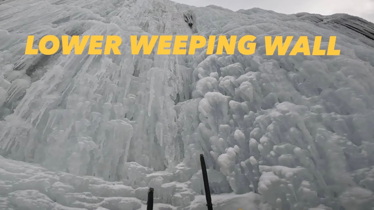 Lower Weeping Wall (WI4) | Icefields Parkway, AB - YouTube