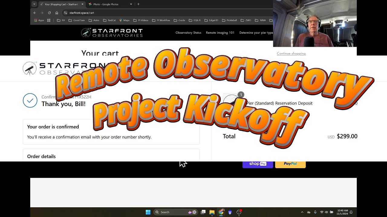Reserved My Pier At Starfront Observatories : Project Begins!! - YouTube