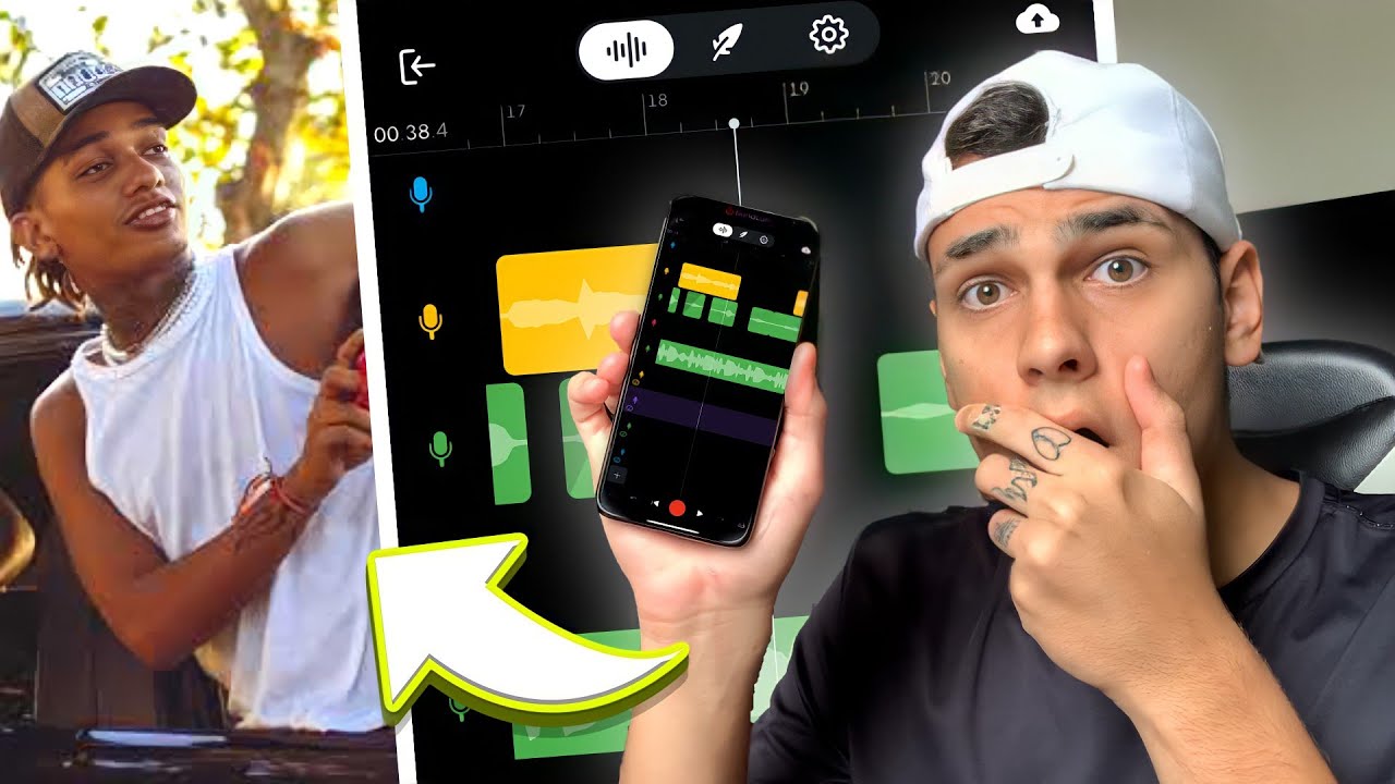 ELE FEZ UM TRAP ESTILO BRANDÃO85 PELO CELULAR!! *bandlab* - YouTube