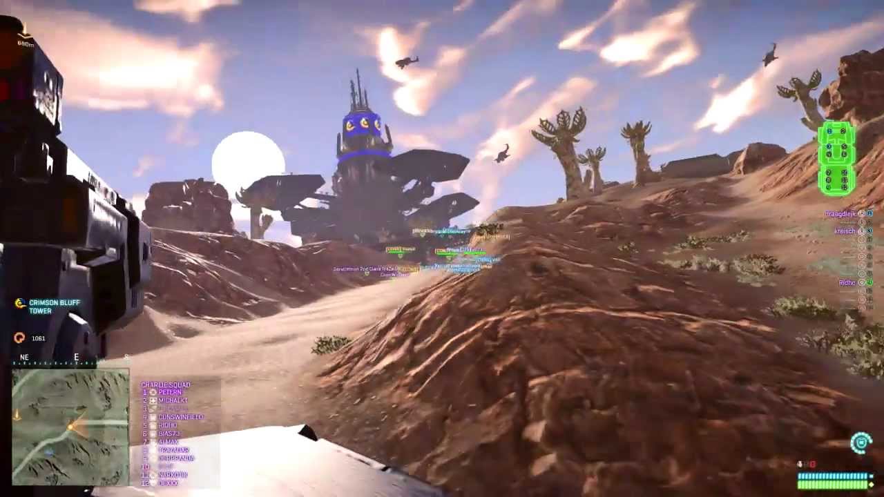 The PlanetSide 2 Experience | The New Conglomerate Offensive - YouTube