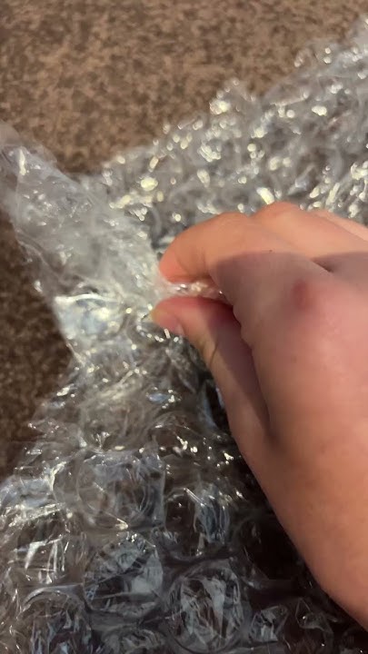Popping bubble wrap - YouTube