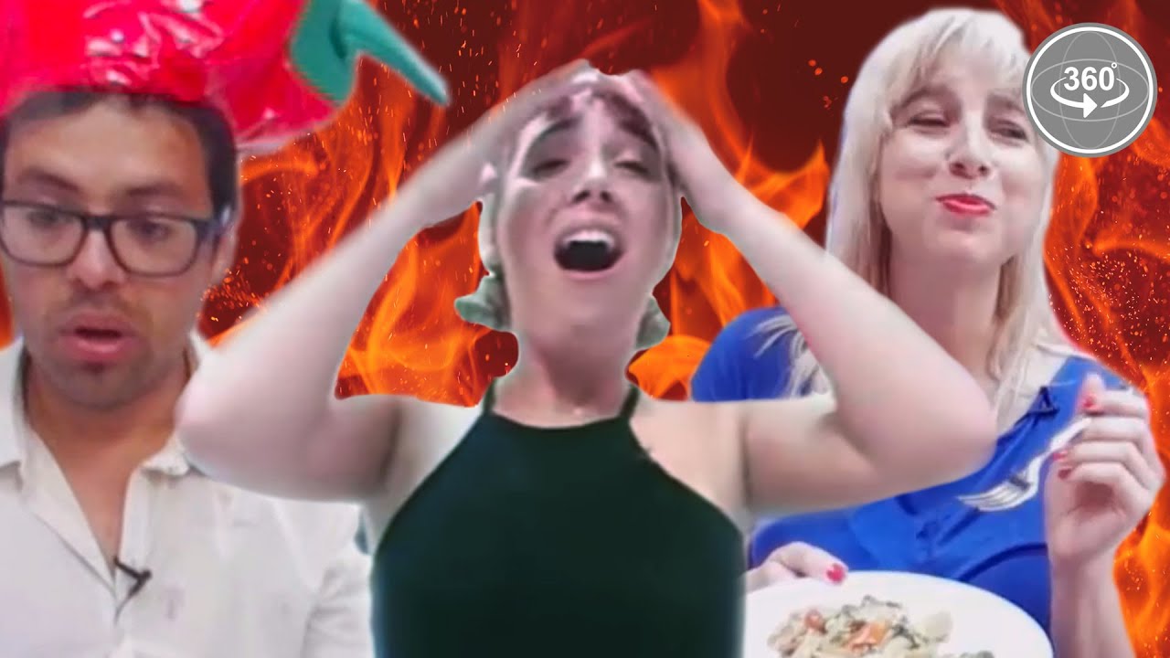 We Tried Playing Spicy Roulette (360) - YouTube