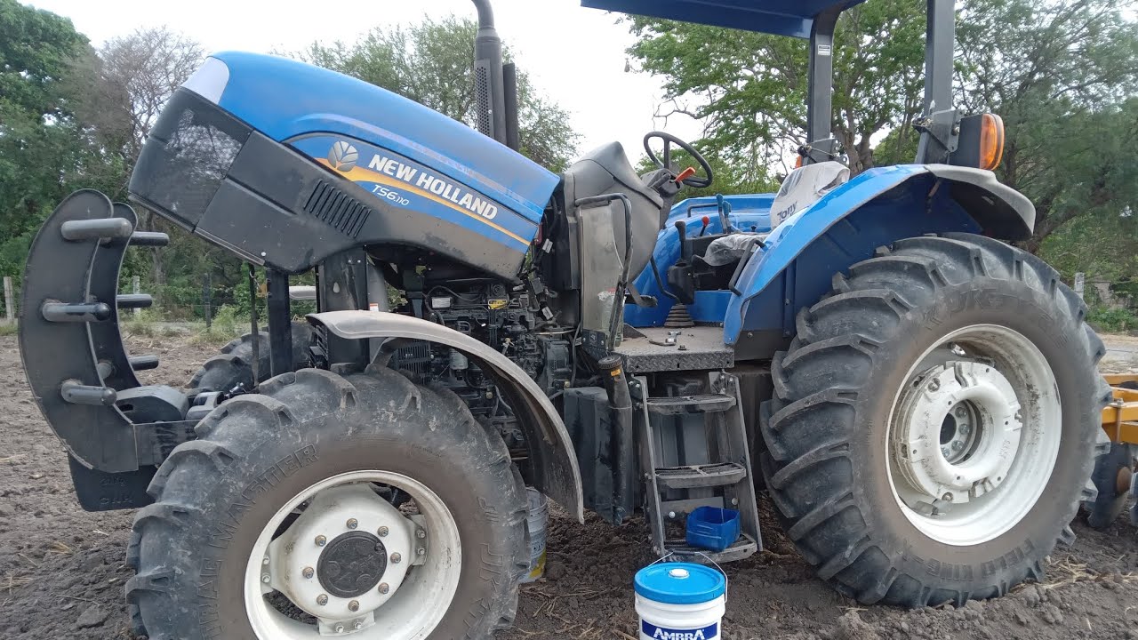 New Holland TS6.110 Fwd - YouTube