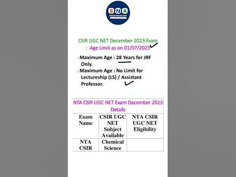 CSIR NET | Csir Net December 2023 Application Form | CSIR Net Dec 2023 | CSIR Net 2023 #csirnet ...