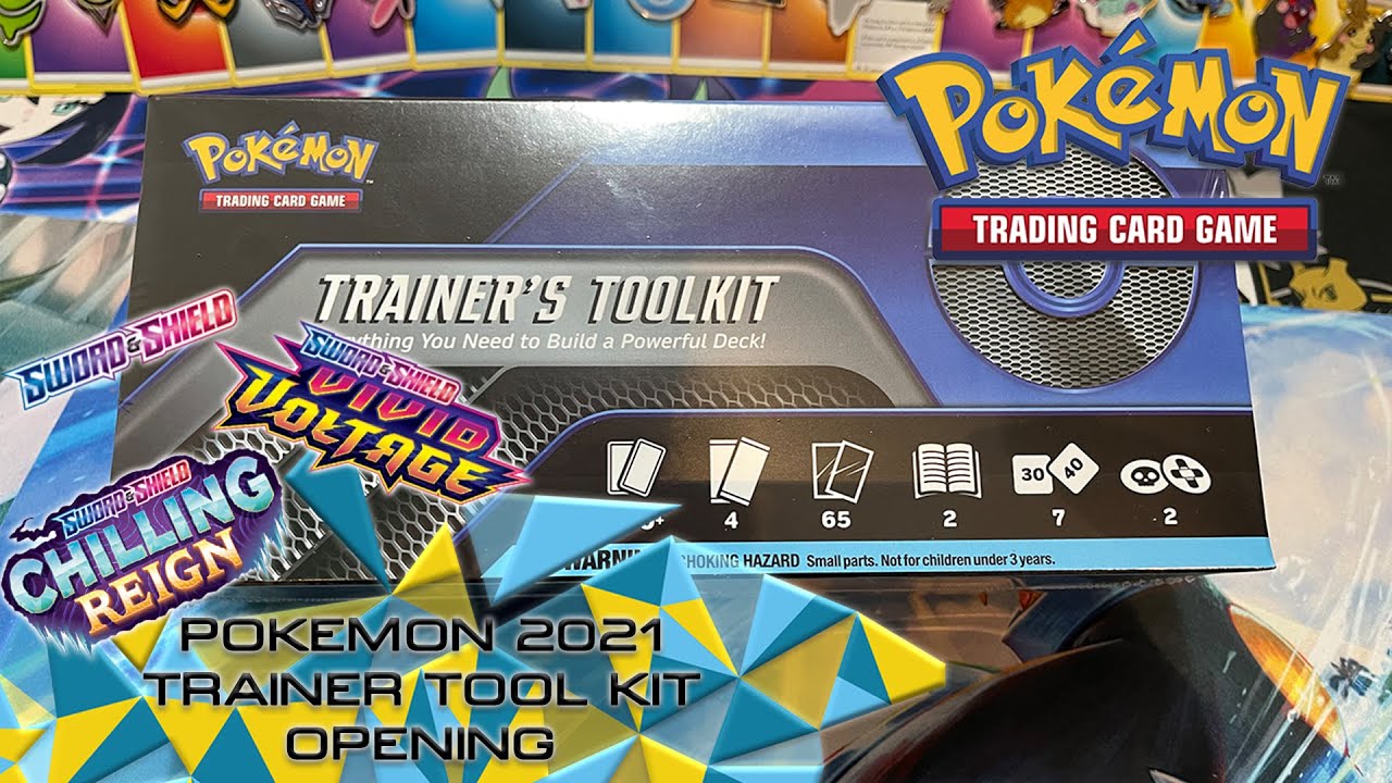 Opening the Pokemon 2021 Trainer Tool Kit - YouTube