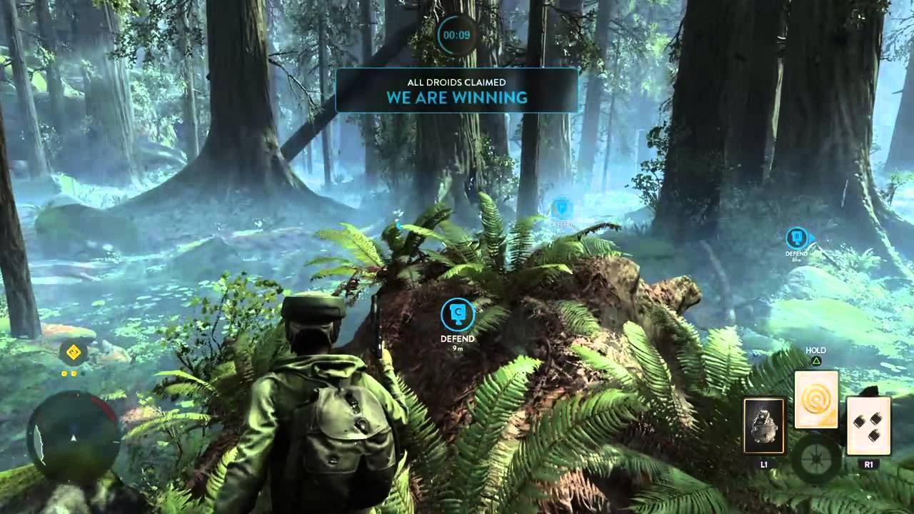 STAR WARS Battlefront Snake Creature Found on Endor Easter Egg (PS4 ...