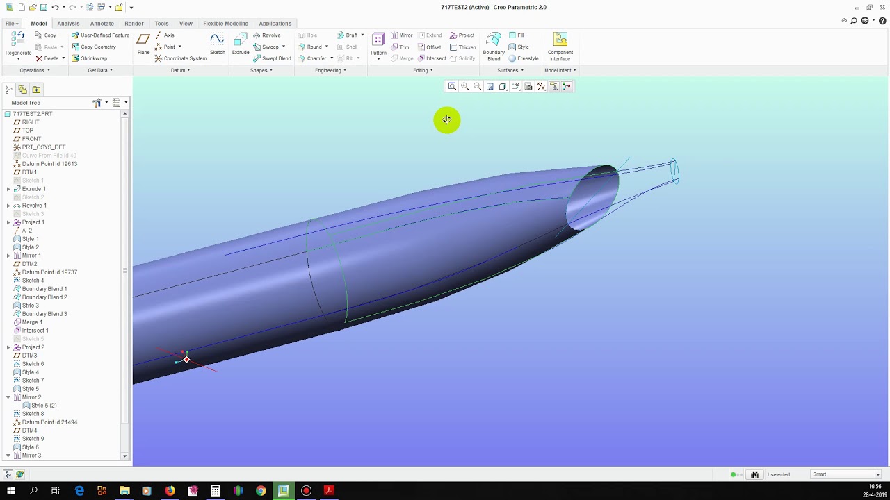 Creo Aircraft Boeing 717 part 4 - YouTube