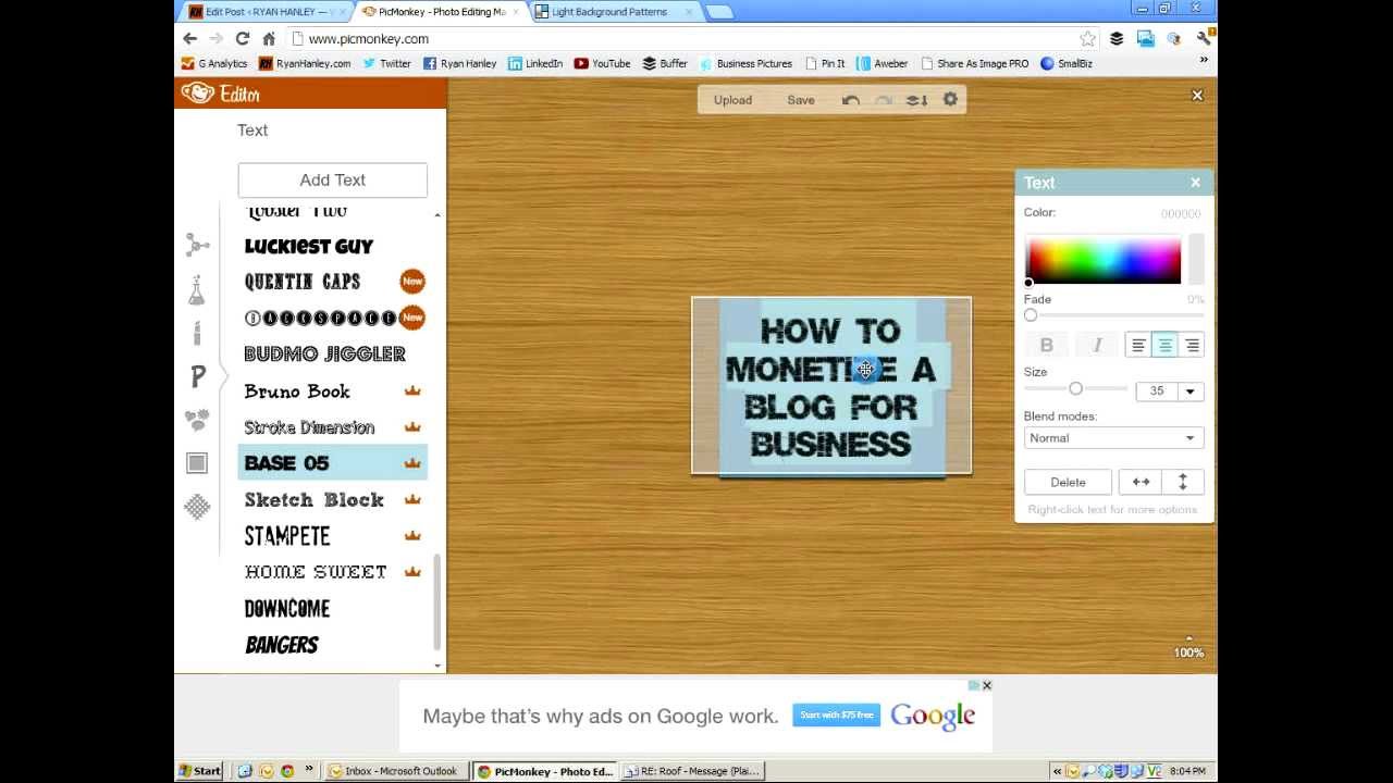 How to Create Free Blog Graphics in Less Than 3 Minutes - YouTube