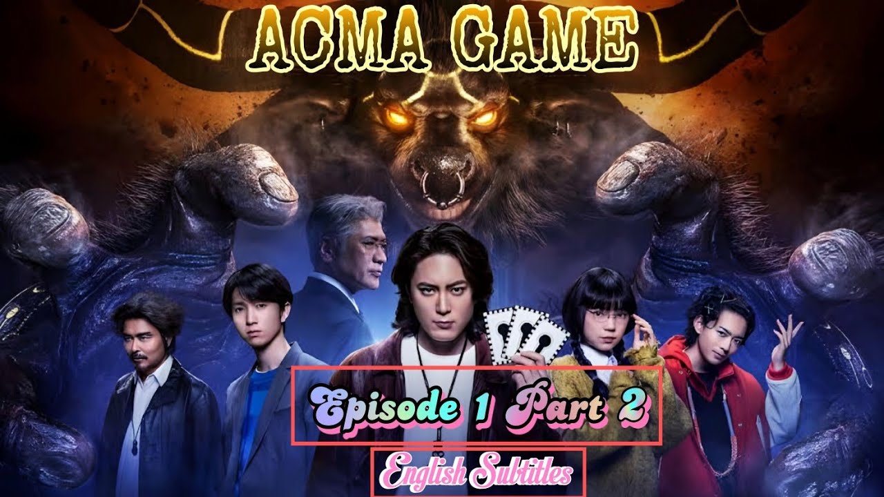 ACMA GAME Japanese Drama Episode 1 Part 2 With English Subtitle - YouTube