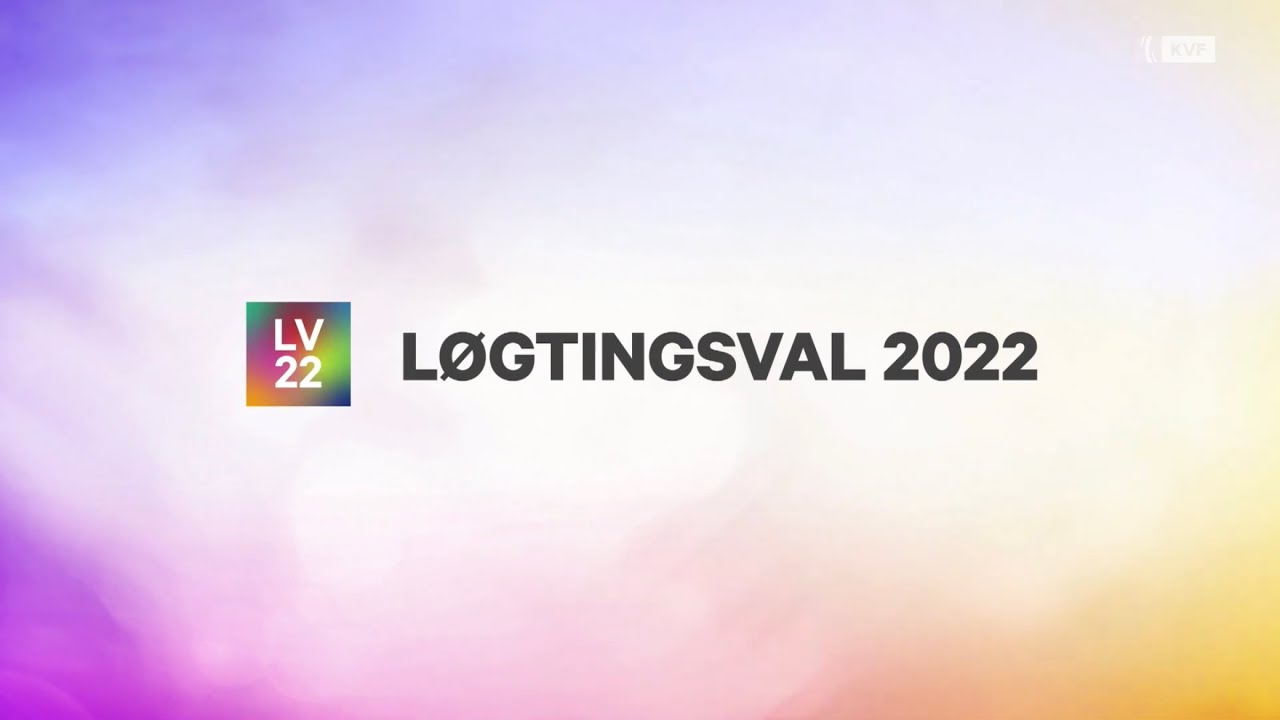 KVF Løgtingsval 2022 (Faroese Election) intro/on-air identity - YouTube