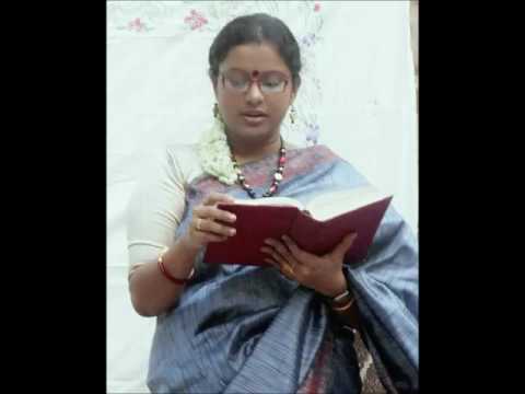 saree recited by sathi das - YouTube