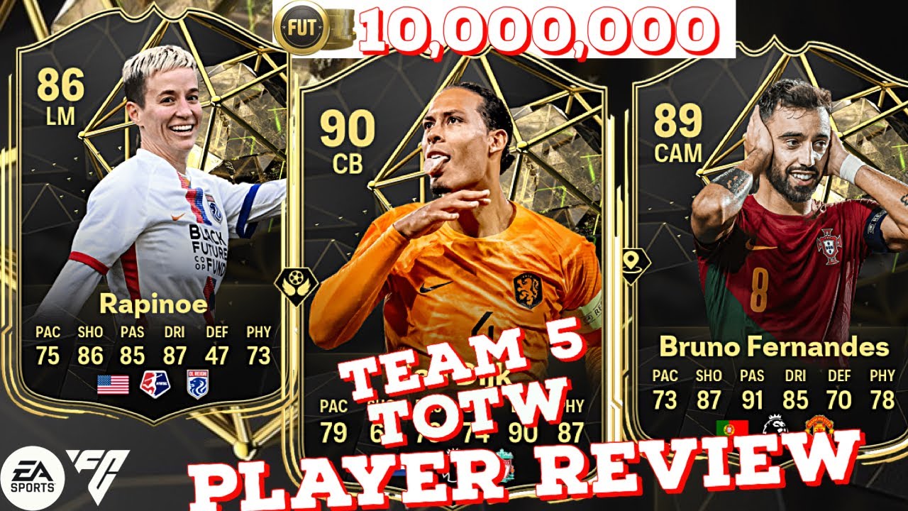 EA FC 24: TOTW 5 PLAYER REVIEW & MARKET REVIEW!🔥 - ULTIMATE TEAM - YouTube