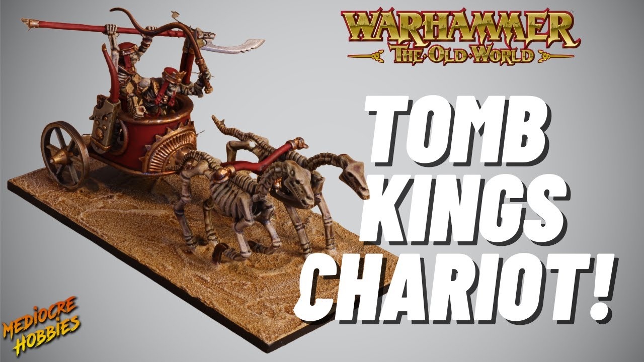 Old World Diaries: Tomb Kings are back! 1st Tomb Kings Chariot on ...